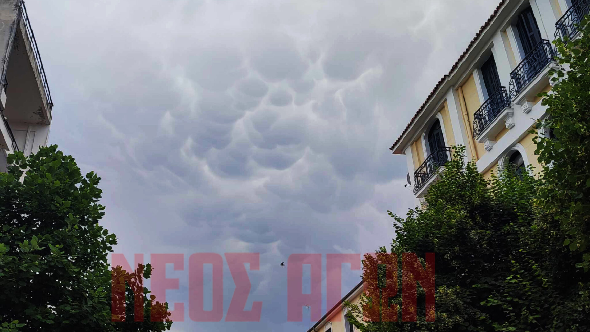 Σύννεφα mammatus στον ουρανό της Καρδίτσας - ΝΕΟΣ ΑΓΩΝ